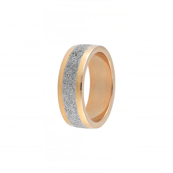 GG Premium Stone Finish Hamilton Fusion Gold Ring AU043 - Autium Jewels